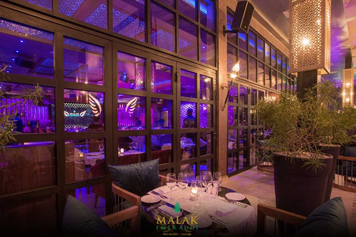 Restaurant luxe marrakech | Malak Emeraude